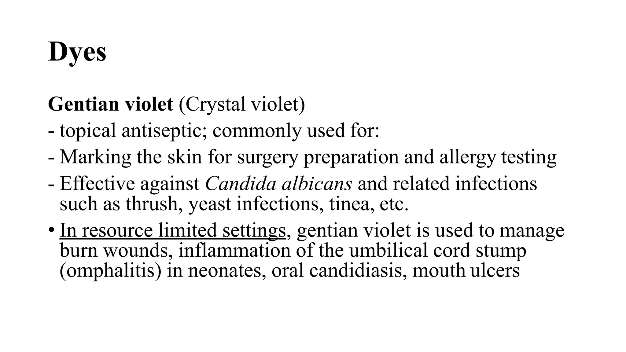 Pharmacology of commonly used antiseptic, desinfection etc | PPTX