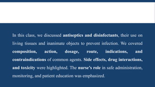 Pharmacology of commonly used antiseptics and disinfectants.pptx