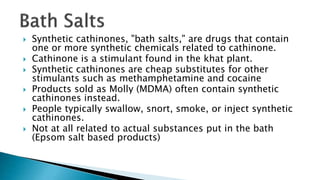 Pharmacology of Designer Drugs | PPTX
