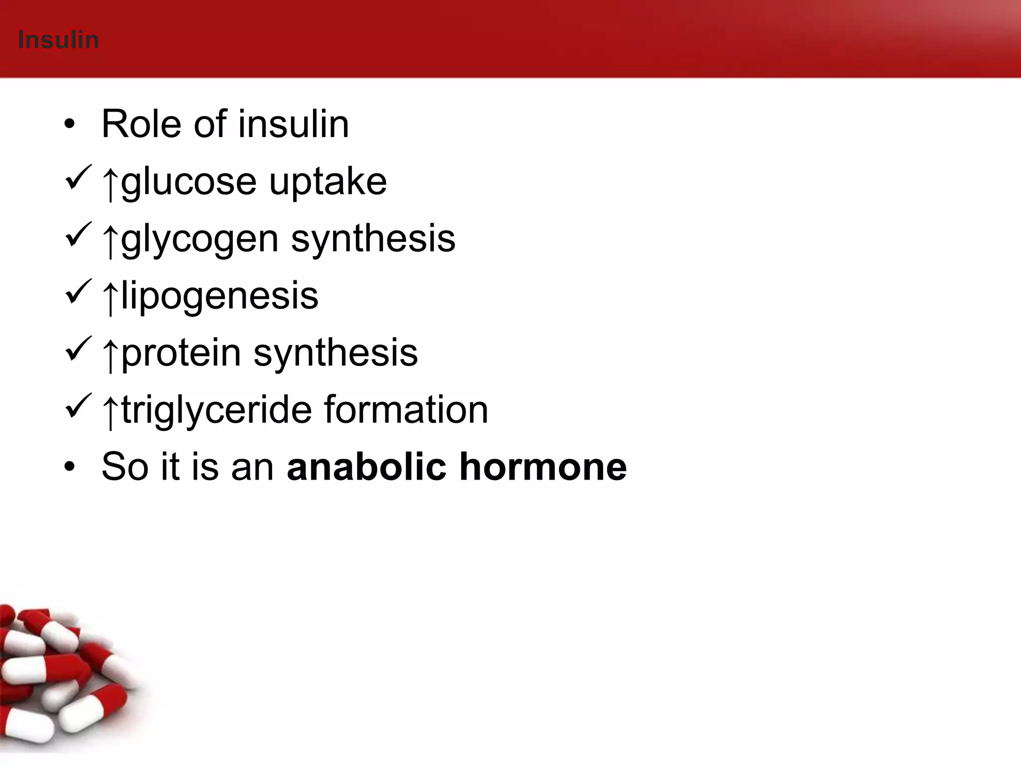 Pharmacology of diabetes mellitus | PPTX