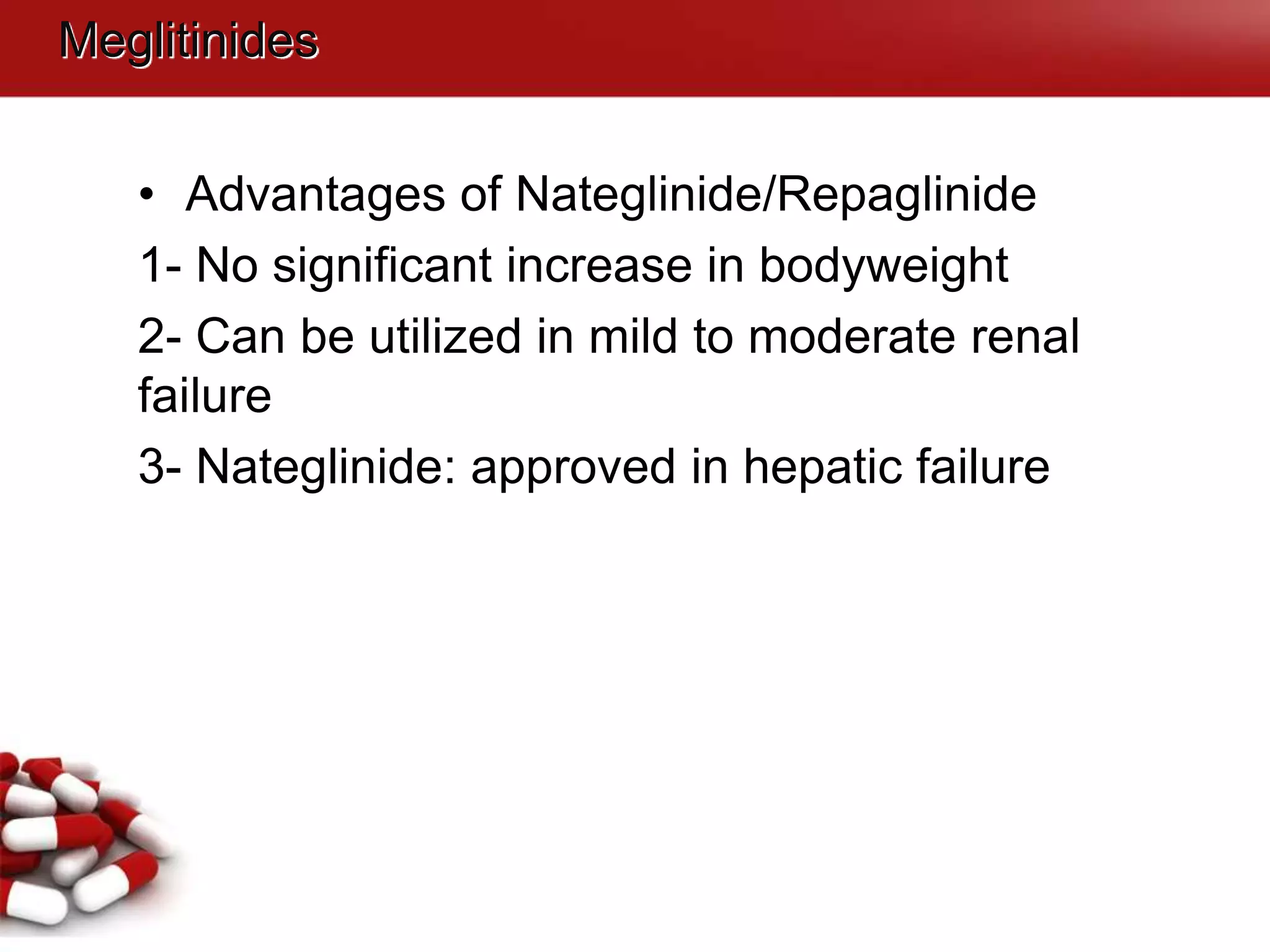 Pharmacology of diabetes mellitus | PPTX