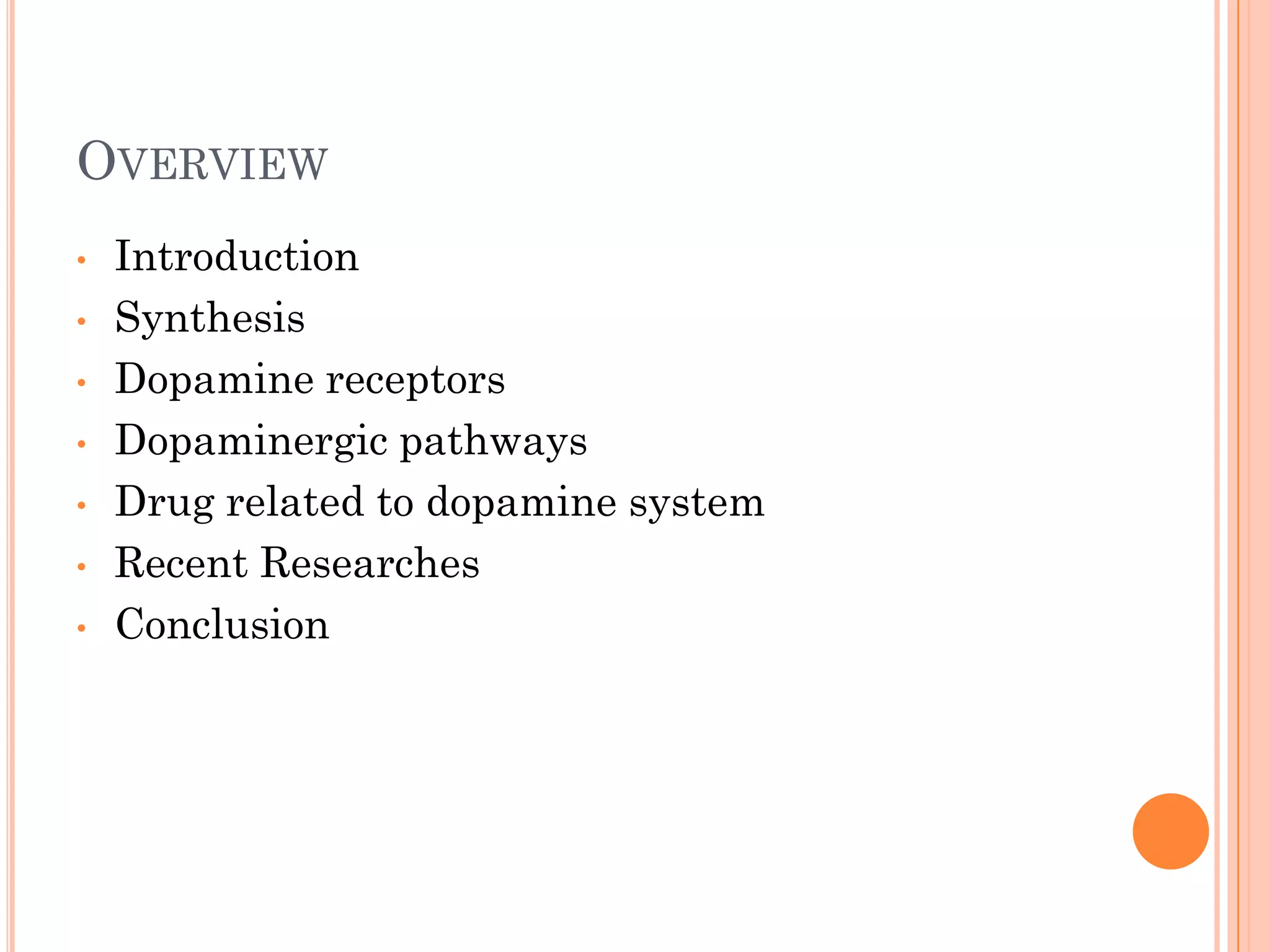 Pharmacology of dopamine | PPTX