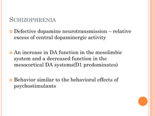 Pharmacology of dopamine | PPTX