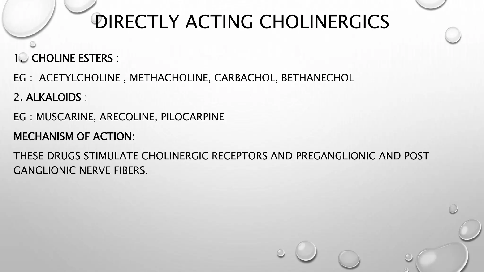 PHARMACOLOGY OF DRUGS ACTING ON PERIPHERAL NERVOUS SYSTEM.pptx