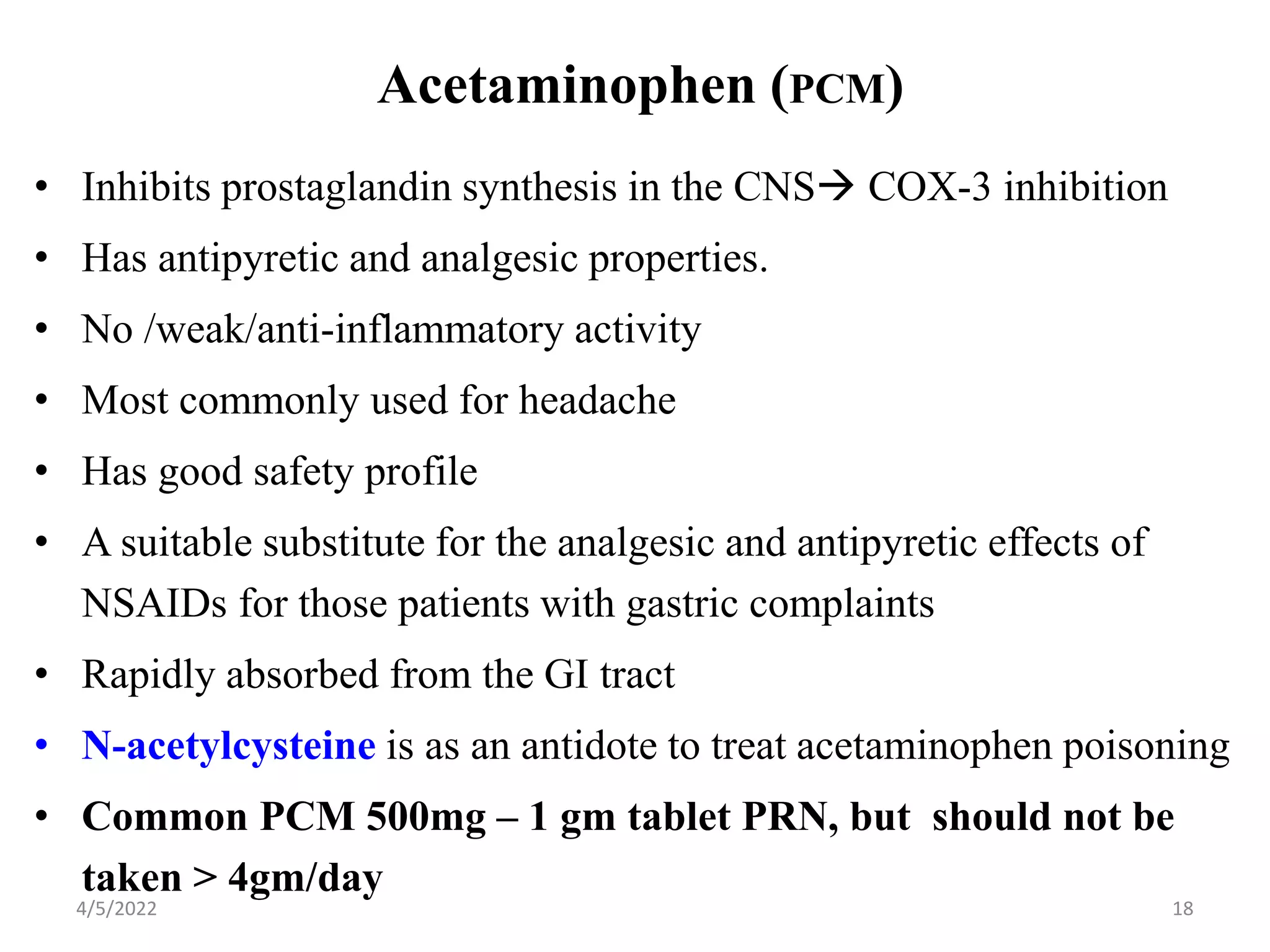 Pharmacology of inflammatory disease | PPSX