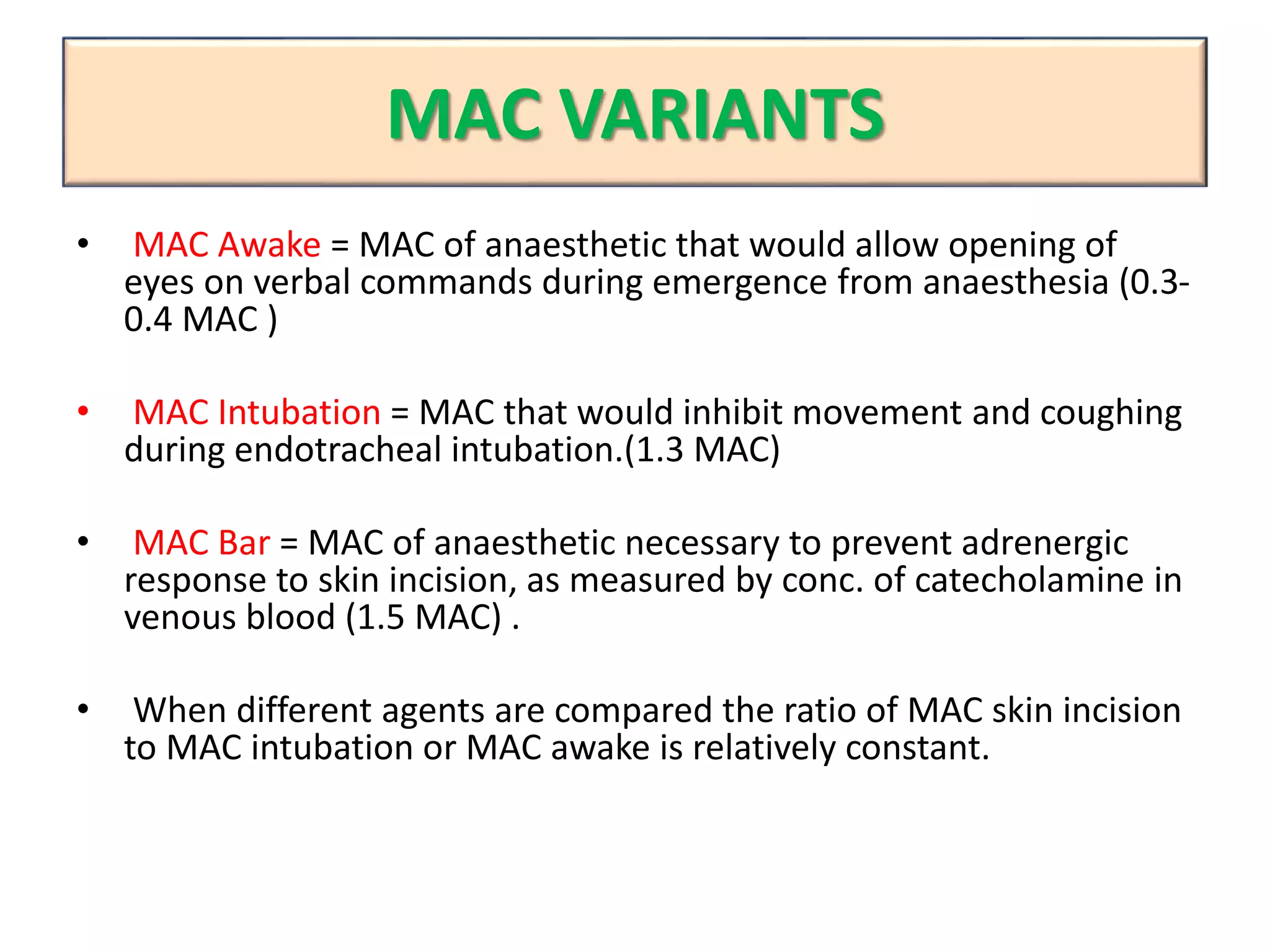 Pharmacology of inhalational agents | PPTX