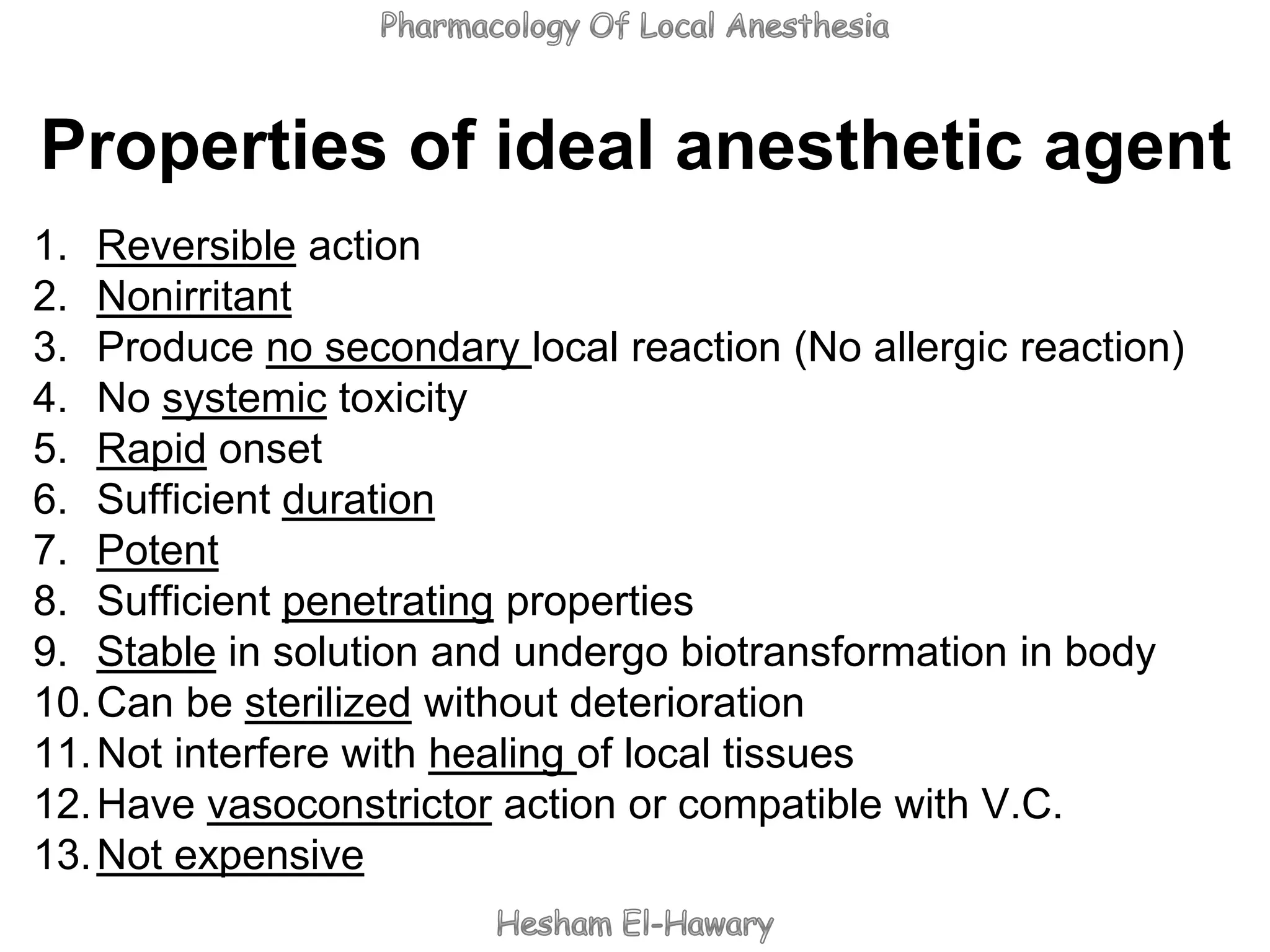 Pharmacology of Dental local anesthesia | PPTX