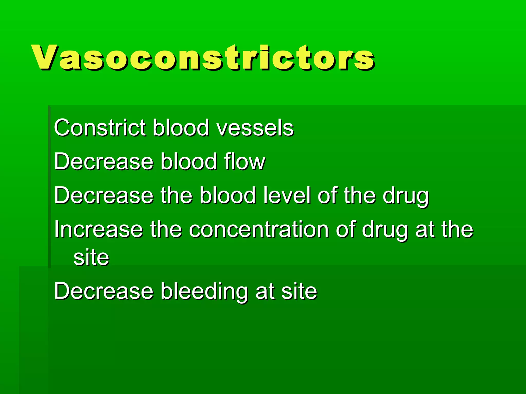 Pharmacology of Local Anesthetics | PPT