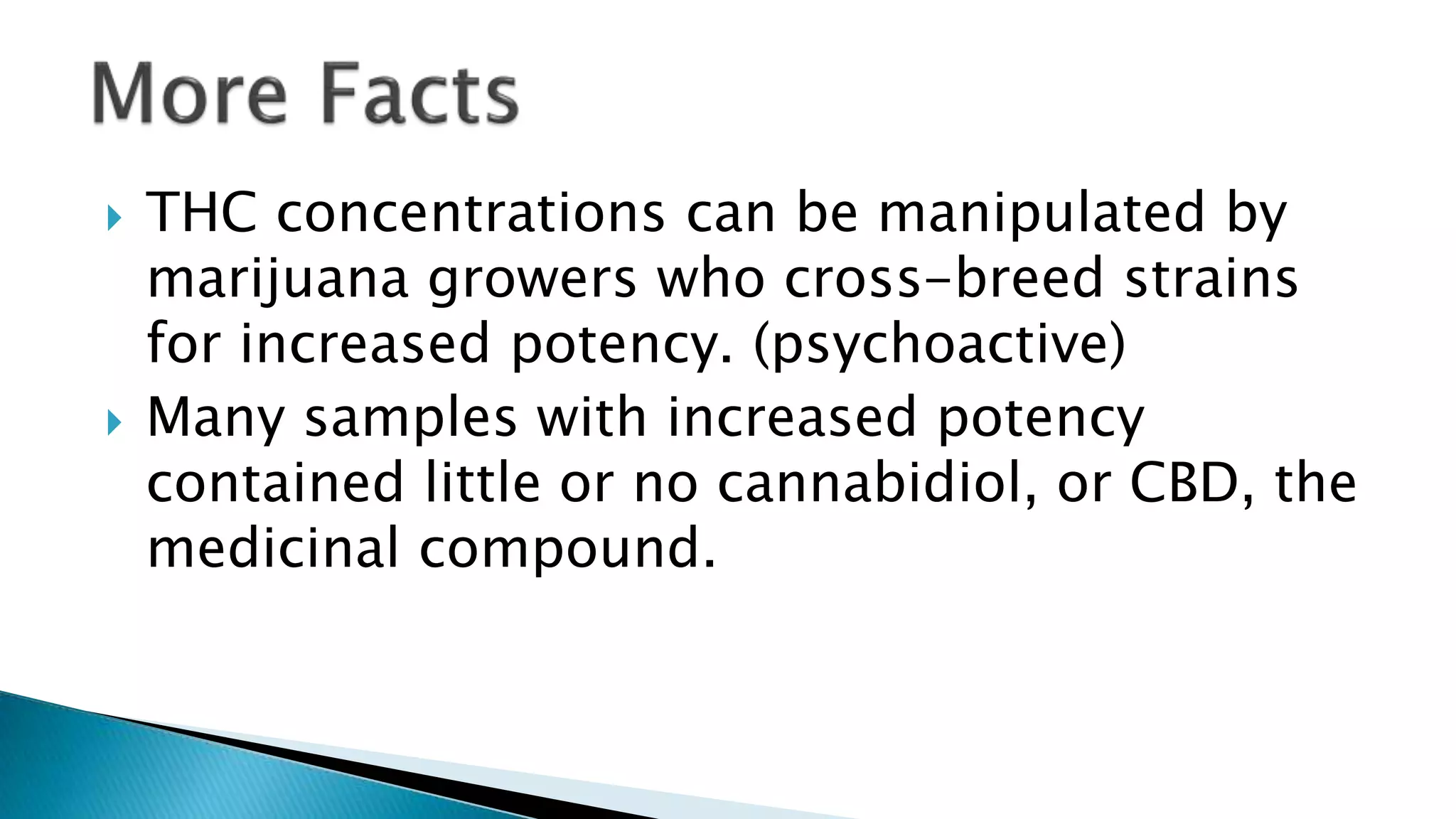 Pharmacology of Marijuana | PPTX