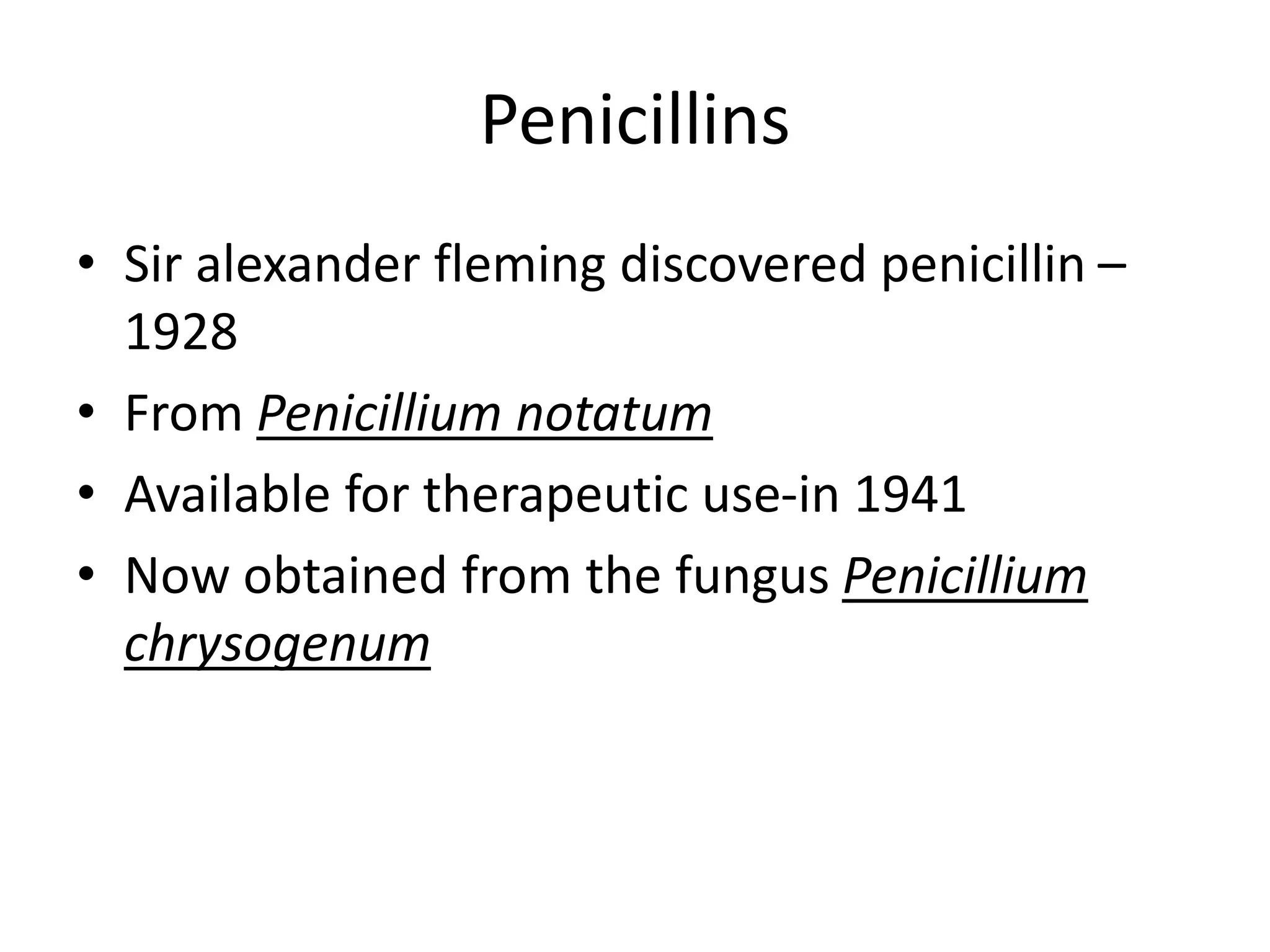 Pharmacology of Penicillin bsc nurs.pptx