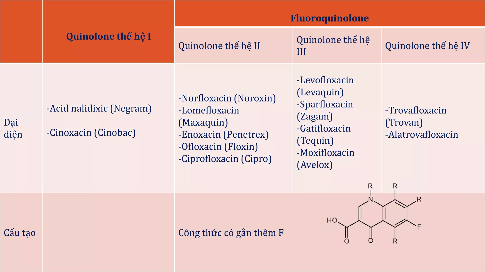 Pharmacology of Quinolone antibiotics - Dược lý kháng sinh nhóm ...