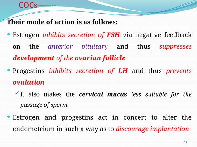 Pharmacology of reproductive system (1).pptx | Pregnancy | Reproductive ...