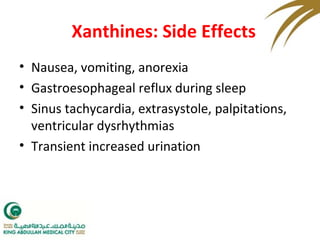 Pharmacology of Respiratory Diseases | PPT