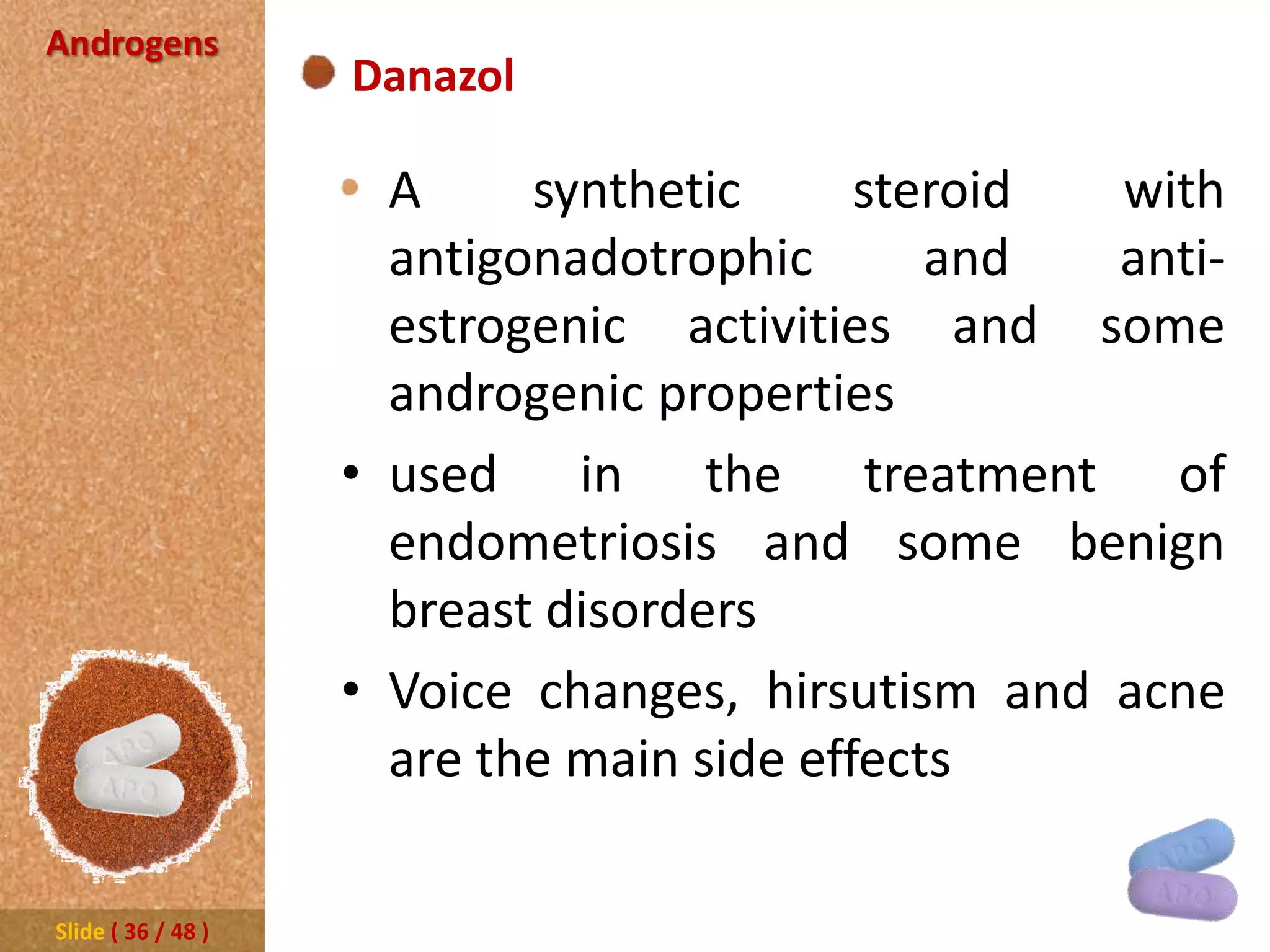 Pharmacology of sex hormons | PPTX