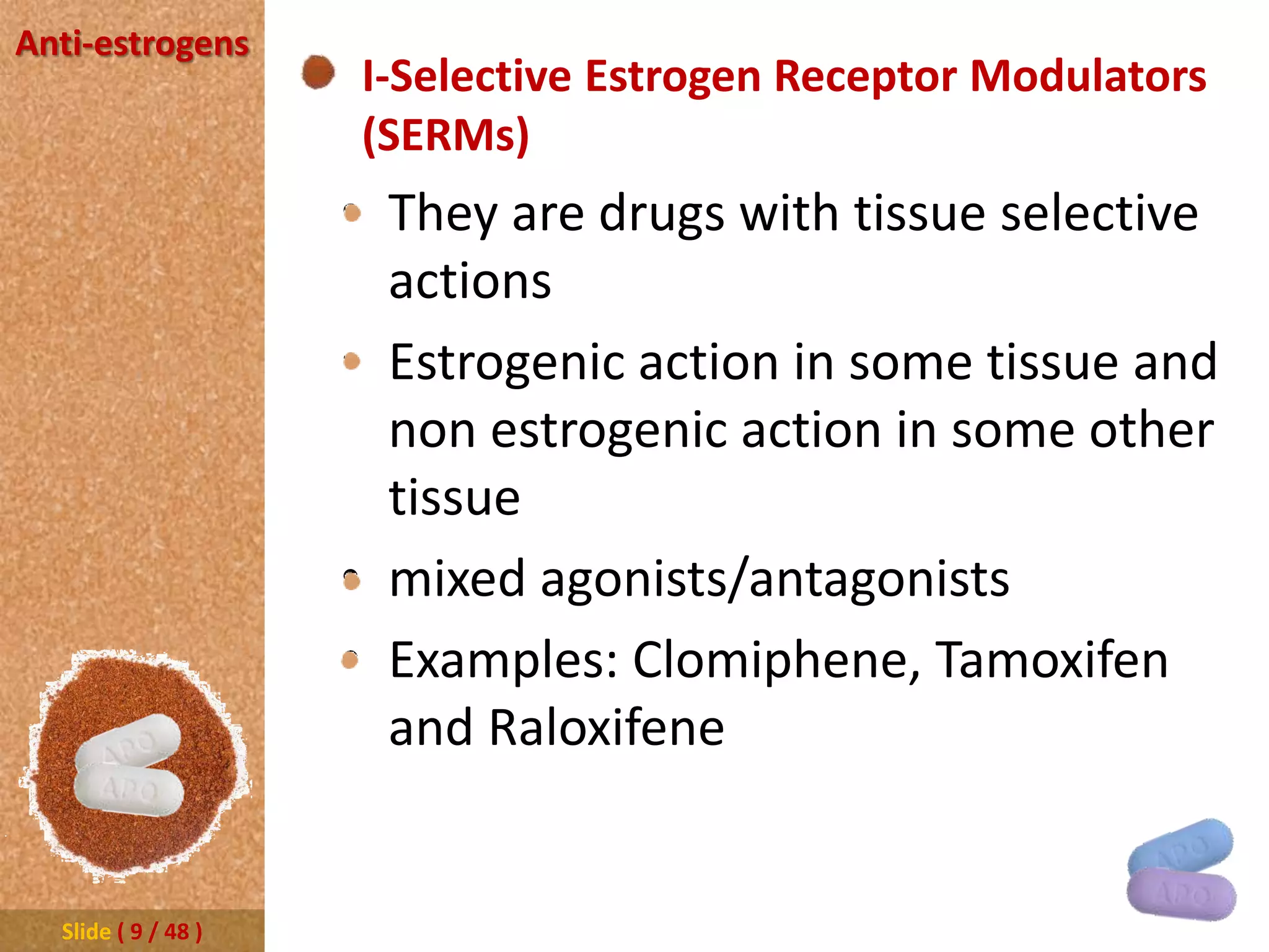 Pharmacology of sex hormons | PPTX
