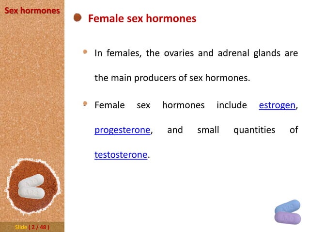 Pharmacology of sex hormons | PPTX | Menopause | Endocrine and ...