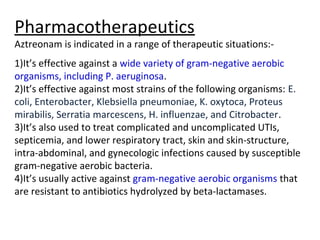 Pharmacology of Antibiotics | PPT