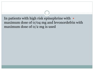 Pharmacology of vasoconstriction drug | PPTX