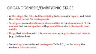 Pharmacology part 5 (pregnancy) | PPT