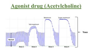 Pharmacology practical (effect of cholinergic drugs on isolated rabbit ...