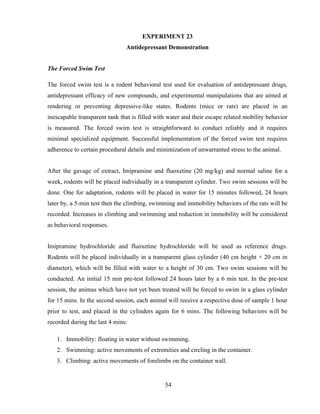 PHARMACOLOGY PRACTICAL MANUAL FOR STUDENTS AND YOUNG RESEARCHER | PDF