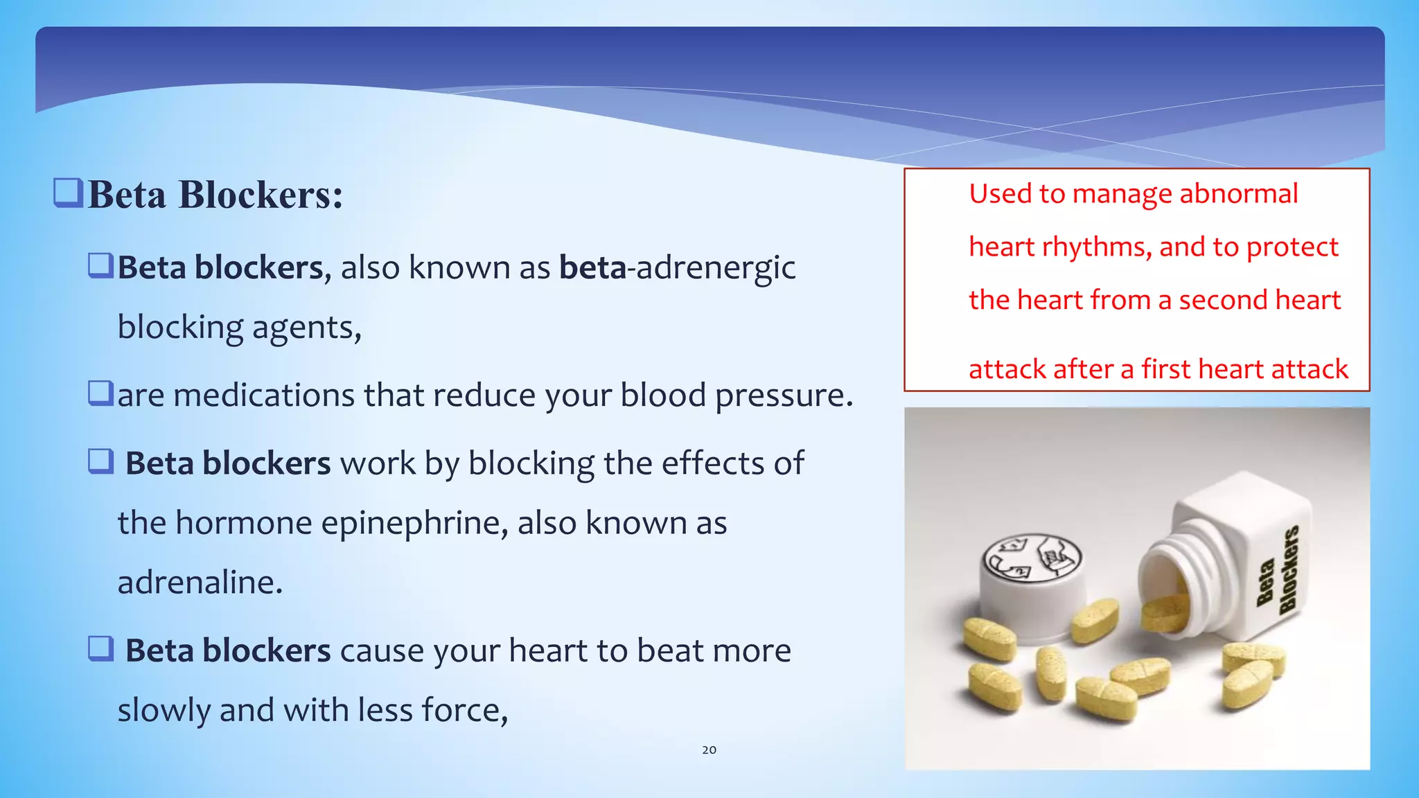 Pharmacology presentation Antihypertensive drugs | PPTX