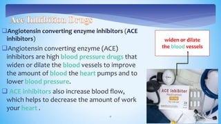 Pharmacology presentation Antihypertensive drugs | PPTX