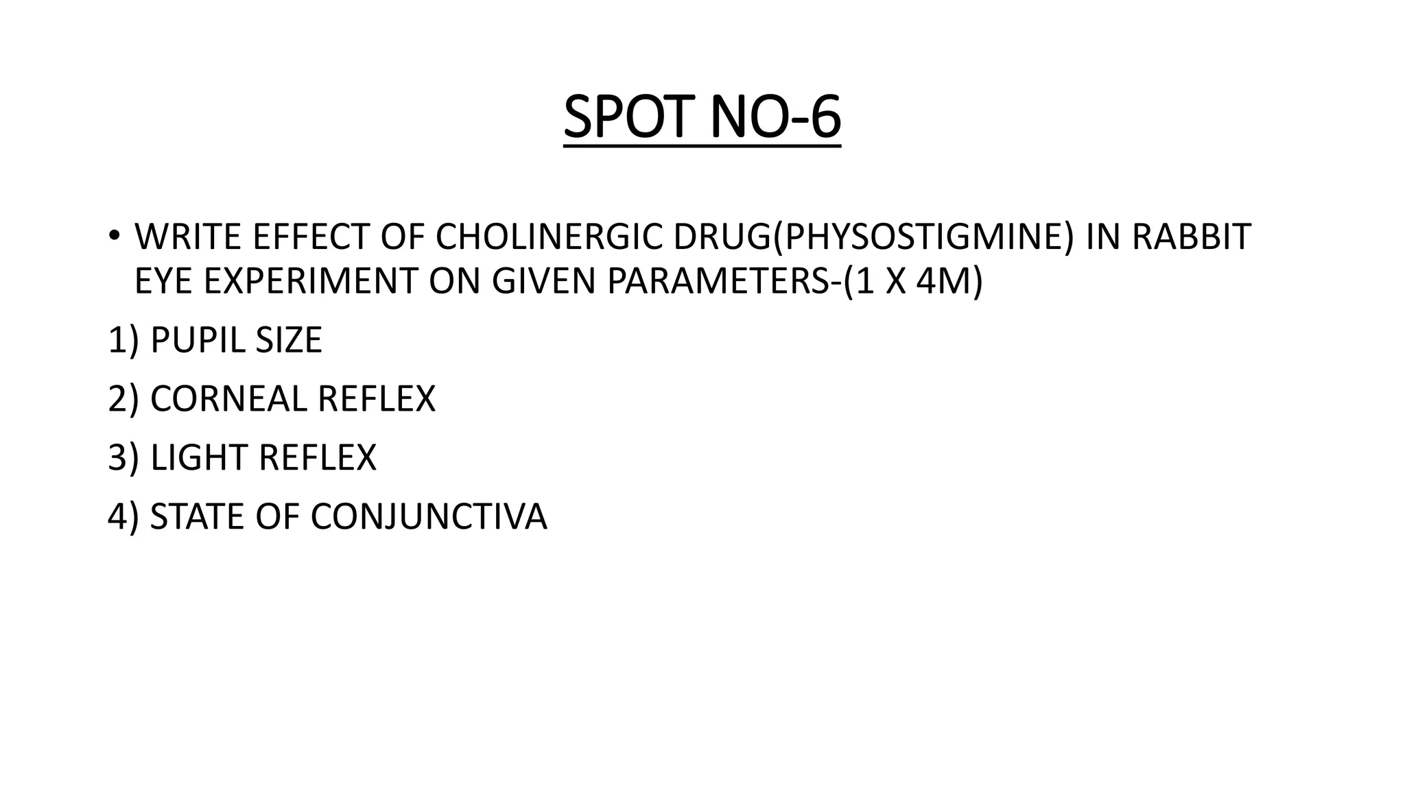 PHARMACOLOGY PRACTICAL QUESTION PAPER SPOTTING | PPTX