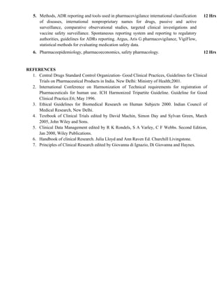 Pharmacology (Proposed) Syllabus- Effective from the Session 2017-18 (2 ...