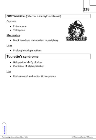 Pharmacology Short Notes and Mnemonics By Muhammad Ramzan Ul Rehmaan.pdf
