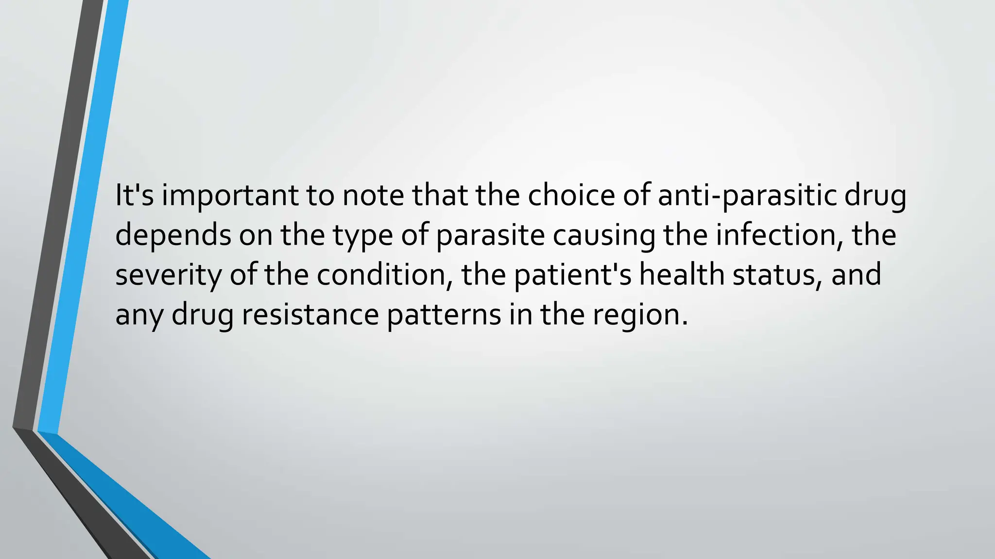 A Simple Overview of Anti-parasitic Drugs | PPTX