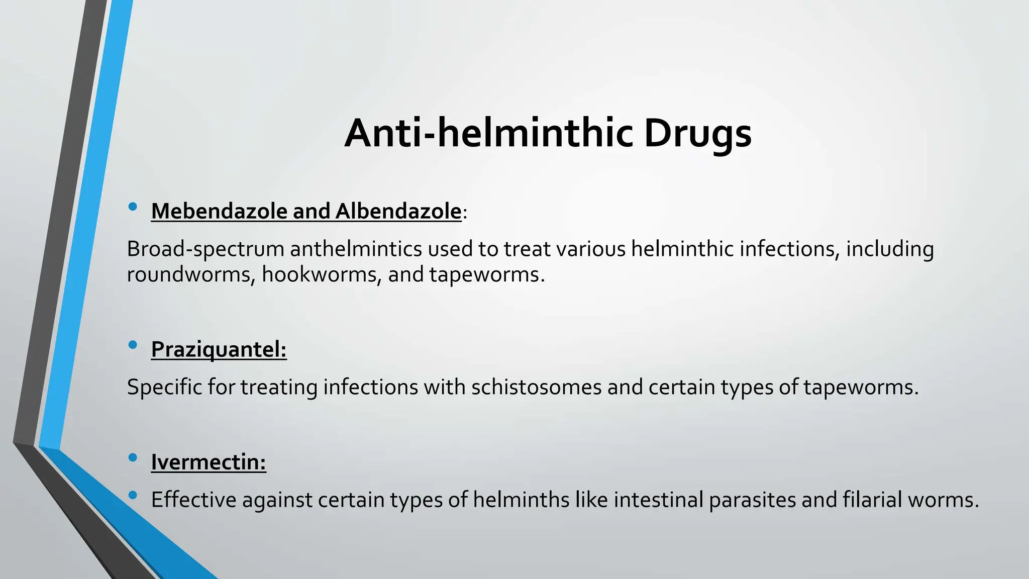 A Simple Overview of Anti-parasitic Drugs | PPTX