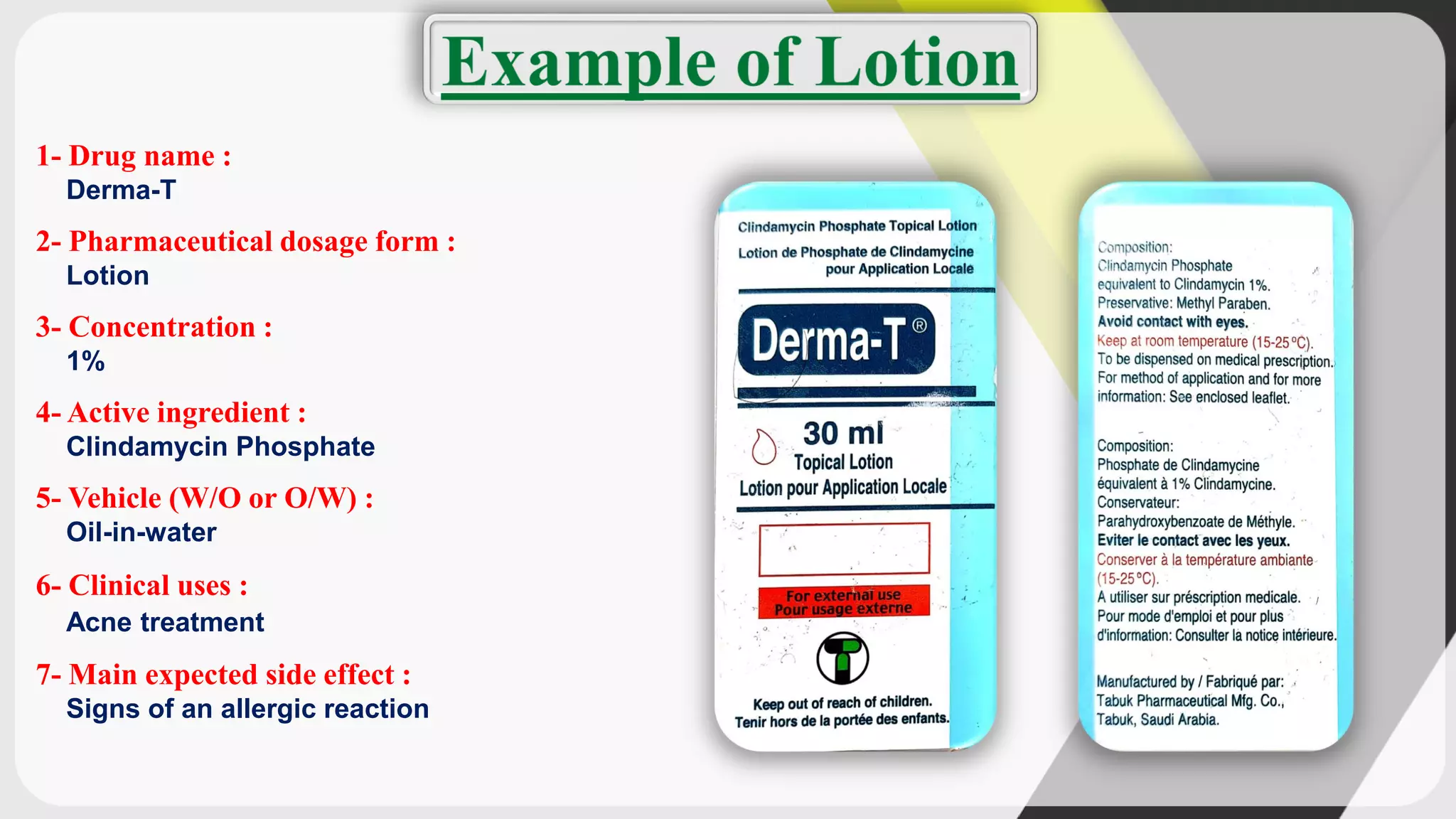 Pharmacology (topical dermatological drugs) | PDF