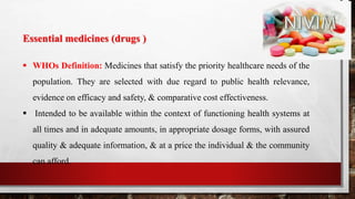 Pharmacology Unit - 1General Pharmacology.pptx