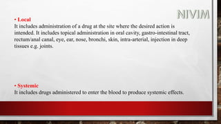 Pharmacology Unit - 1General Pharmacology.pptx
