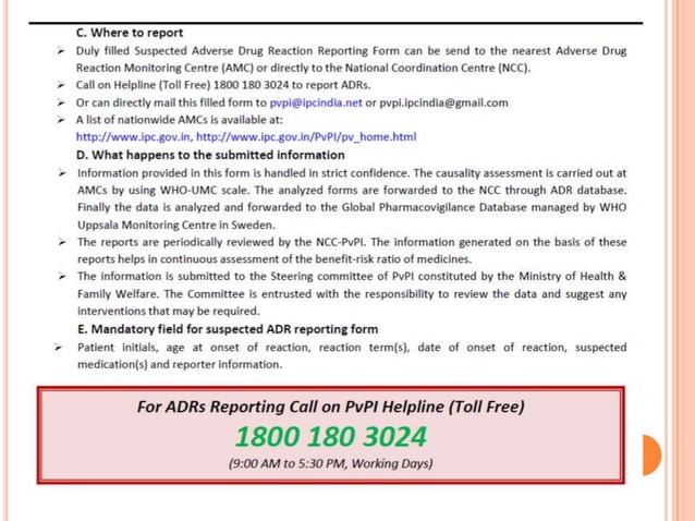 ADR Reporting Exercises for Undergraduate studentsPharmacolvigilance practs.pptx