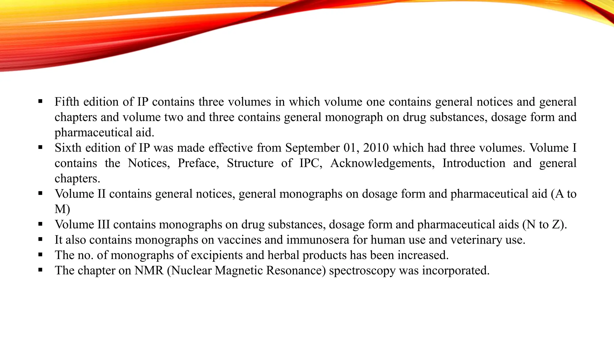 Indian Pharmacopoeia, BP, USP and Extra Pharmacopoeias | PPTX