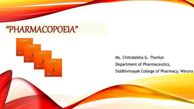 Indian Pharmacopoeia, BP, USP and Extra Pharmacopoeias | PPTX ...