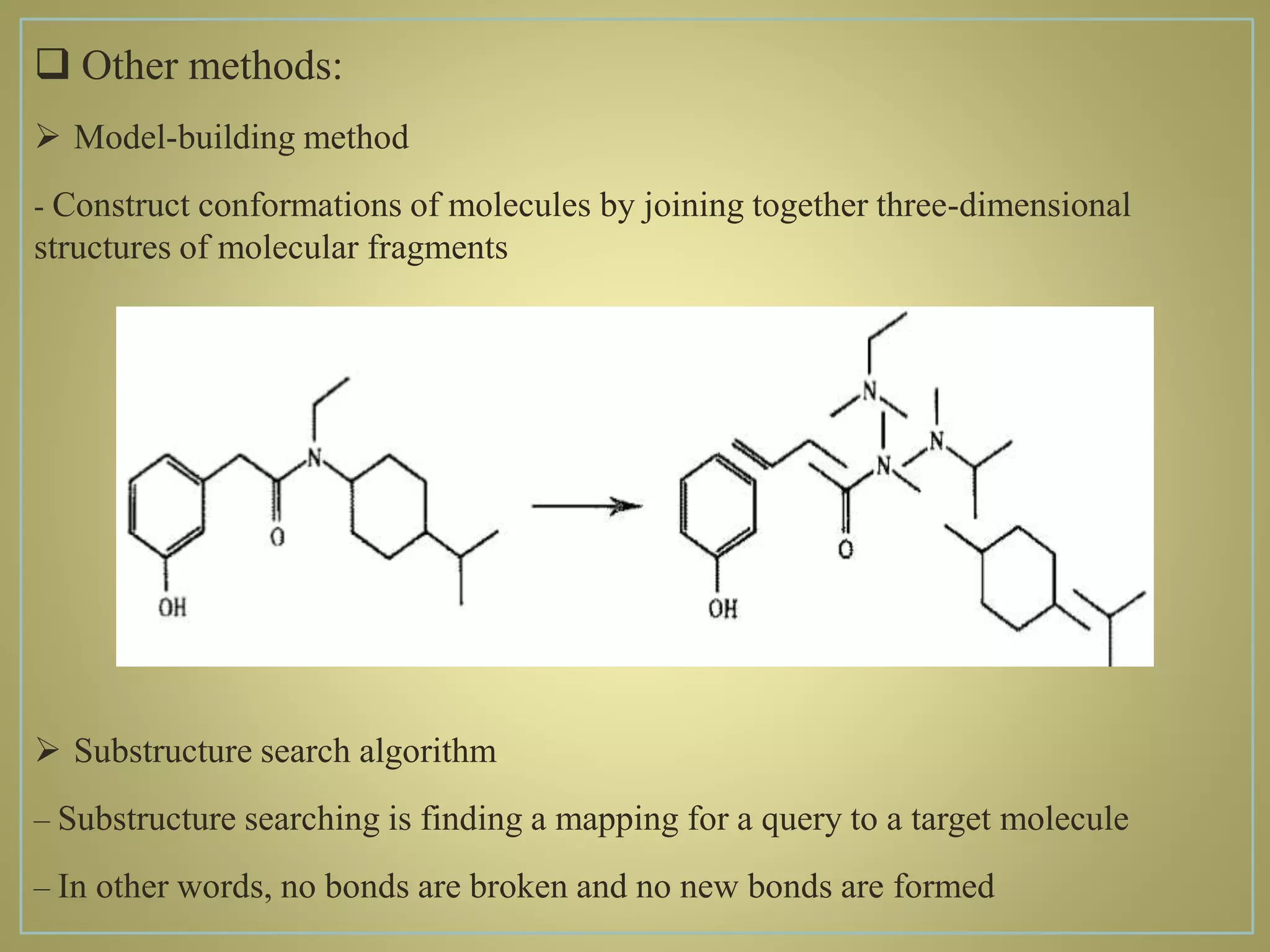 conformational search used in Pharmacophore mapping | PPTX