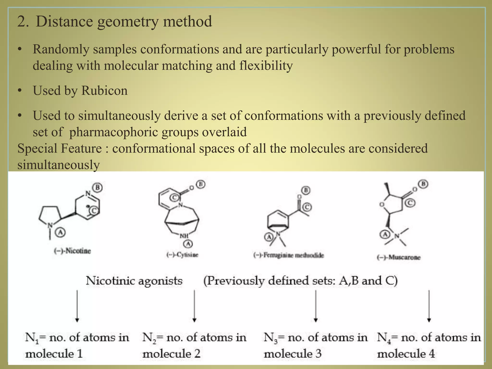 conformational search used in Pharmacophore mapping | PPTX