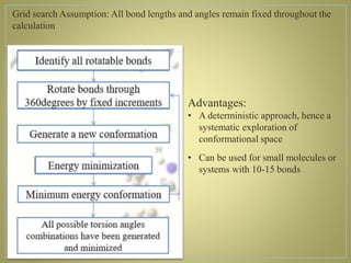 conformational search used in Pharmacophore mapping | PPTX
