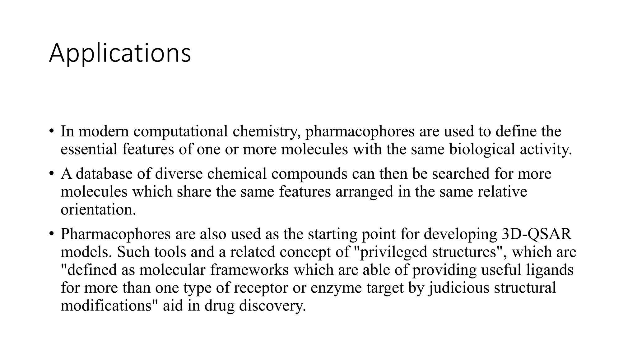 Pharmacophore identification and novel drug design | PPTX ...