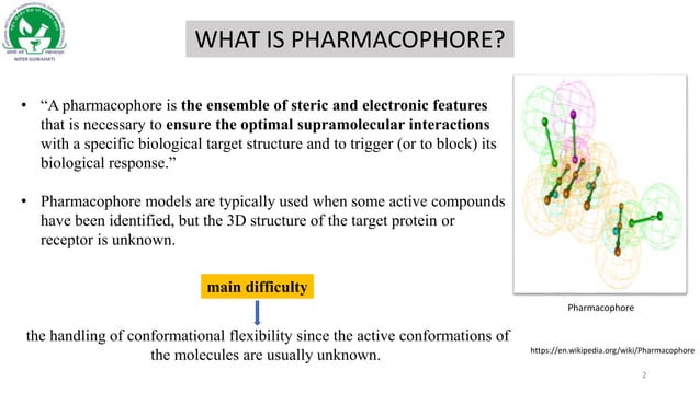 Pharmacophore Identification Programs.pptx | Computer Software and Applications | Computing