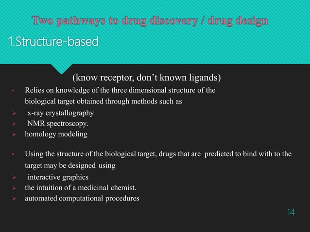 Pharmacophore mapping and virtual screening | PPTX