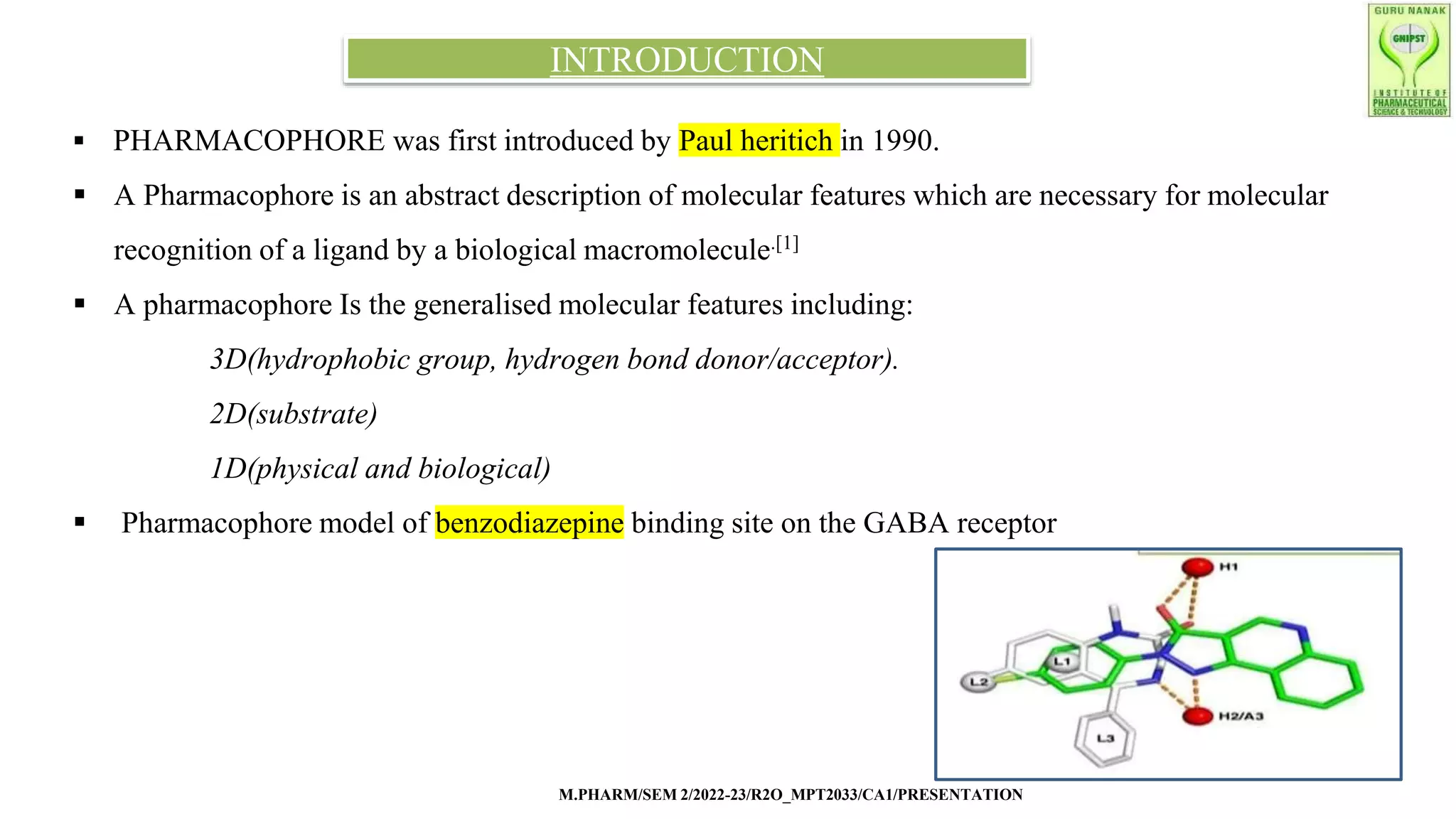 Pharmacophore mapping and virtual screening(CADD) ppt.pptx
