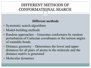 Pharmacophore mapping joon | PPTX