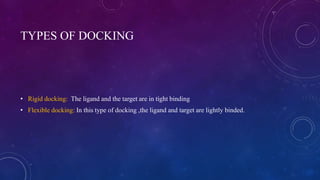 Pharmacophore modeling and docking techniques | PPTX