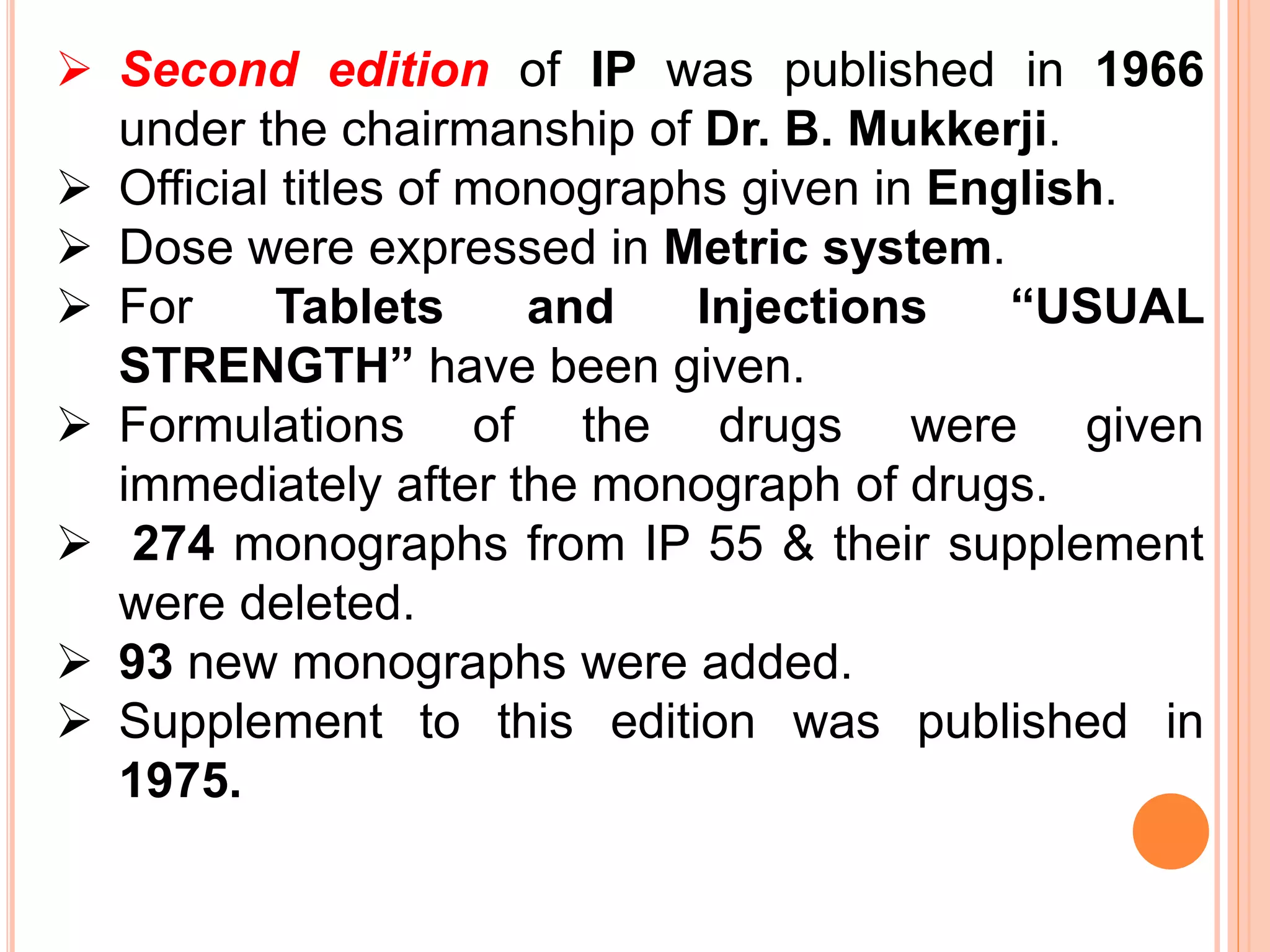Pharmacopoeia | PPTX