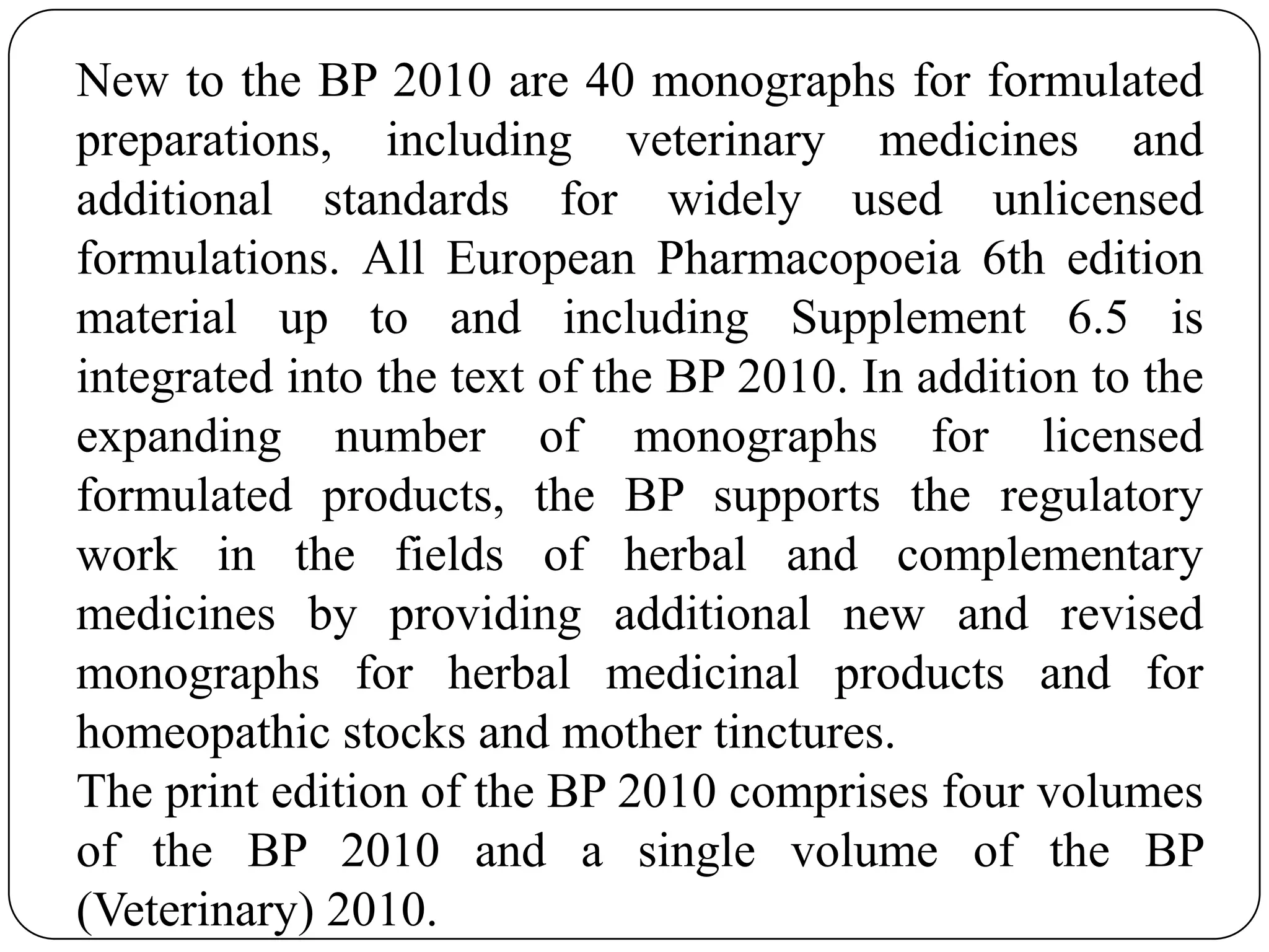 Pharmacopoeias | PPTX