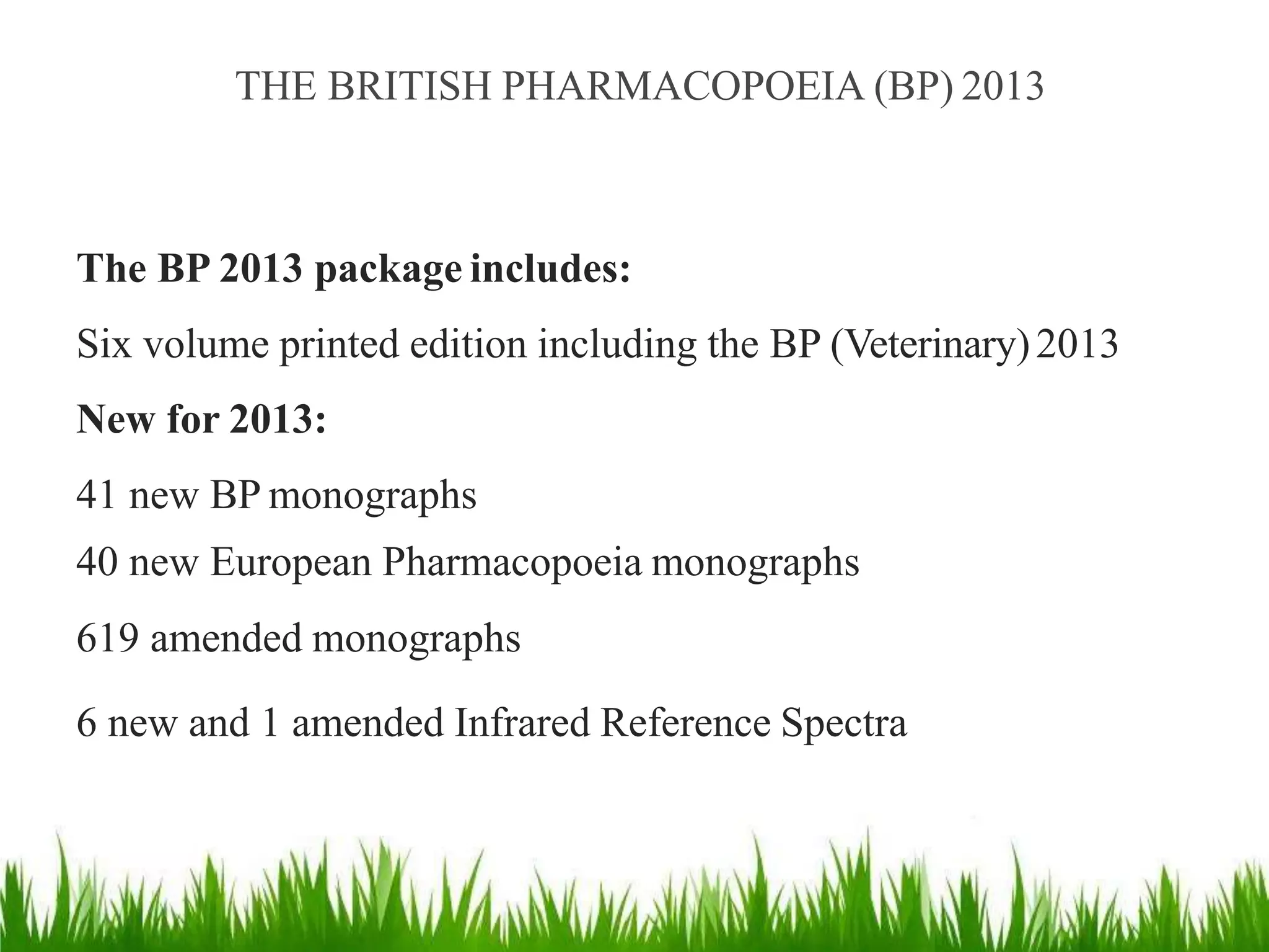 Pharmacopoeia types | PPTX